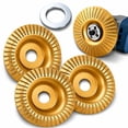 Angle Grinder Polishing Pad, Tungsten Carbide Wood Carving Disc Set for ...