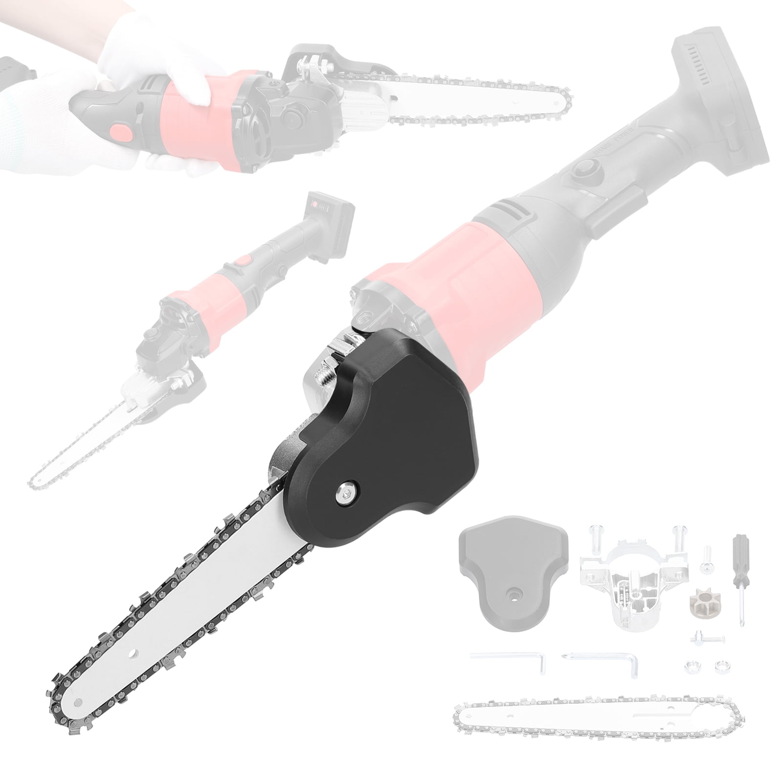 Angle Grinder Refit Chainsaw Conversion Kit 6 Inch Chainsaw Bracket Set ...