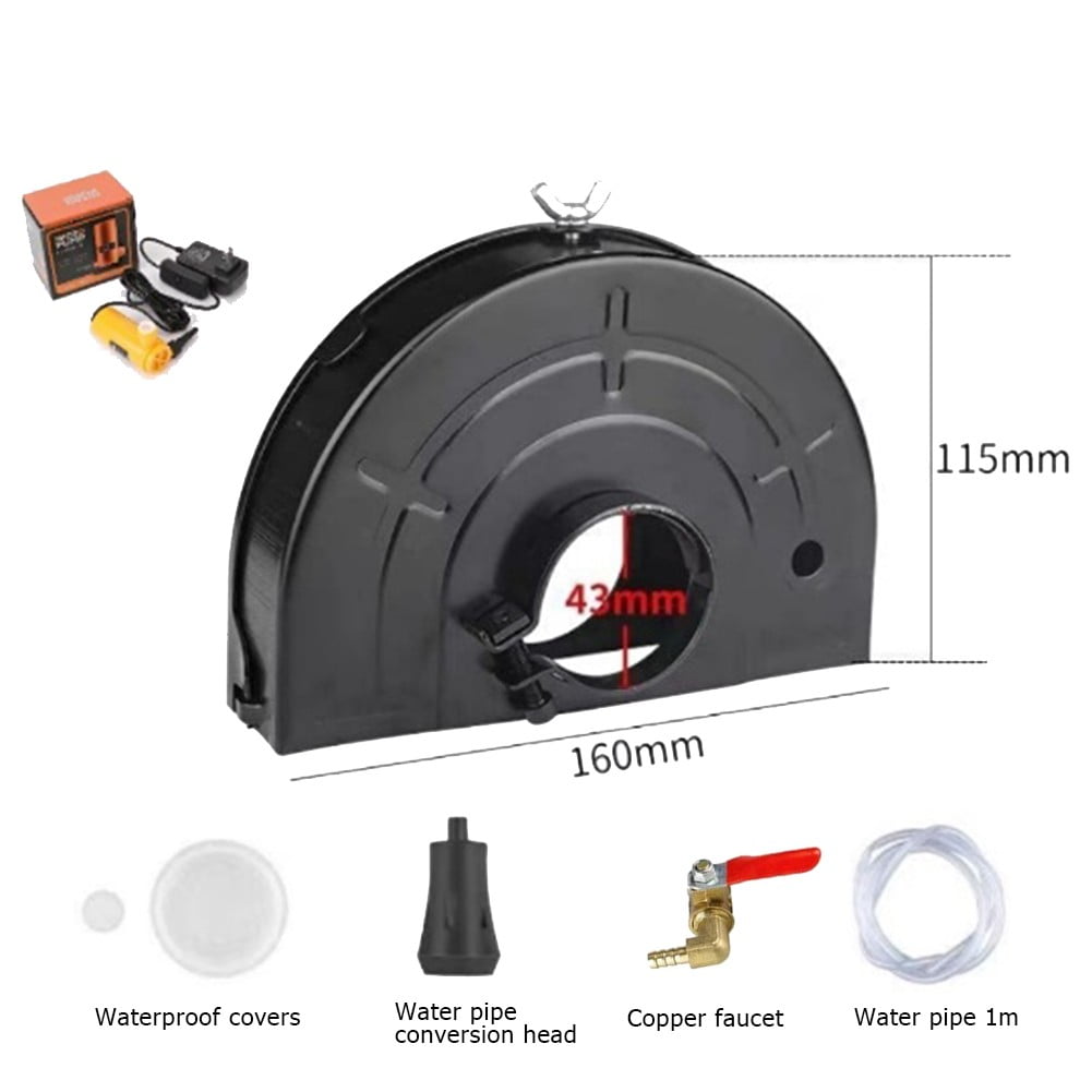 Angle Grinder Shield Set Water Metal Cutting Machine Base Safety ...