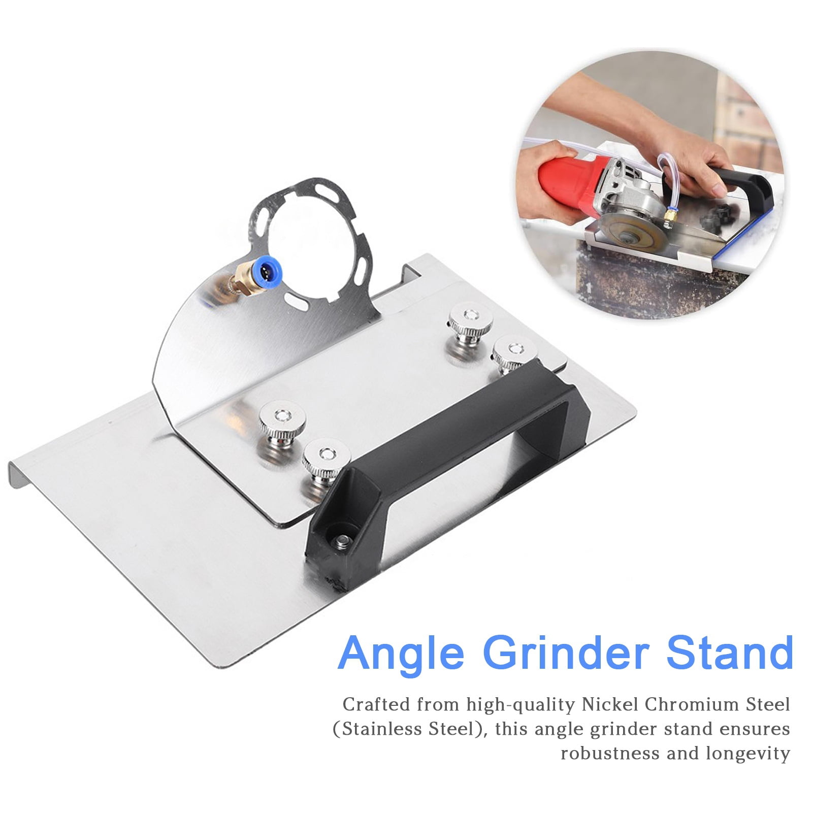 Angle Grinder Stand Angle Grinder Stand for Tile 45-Degree Chamfer ...