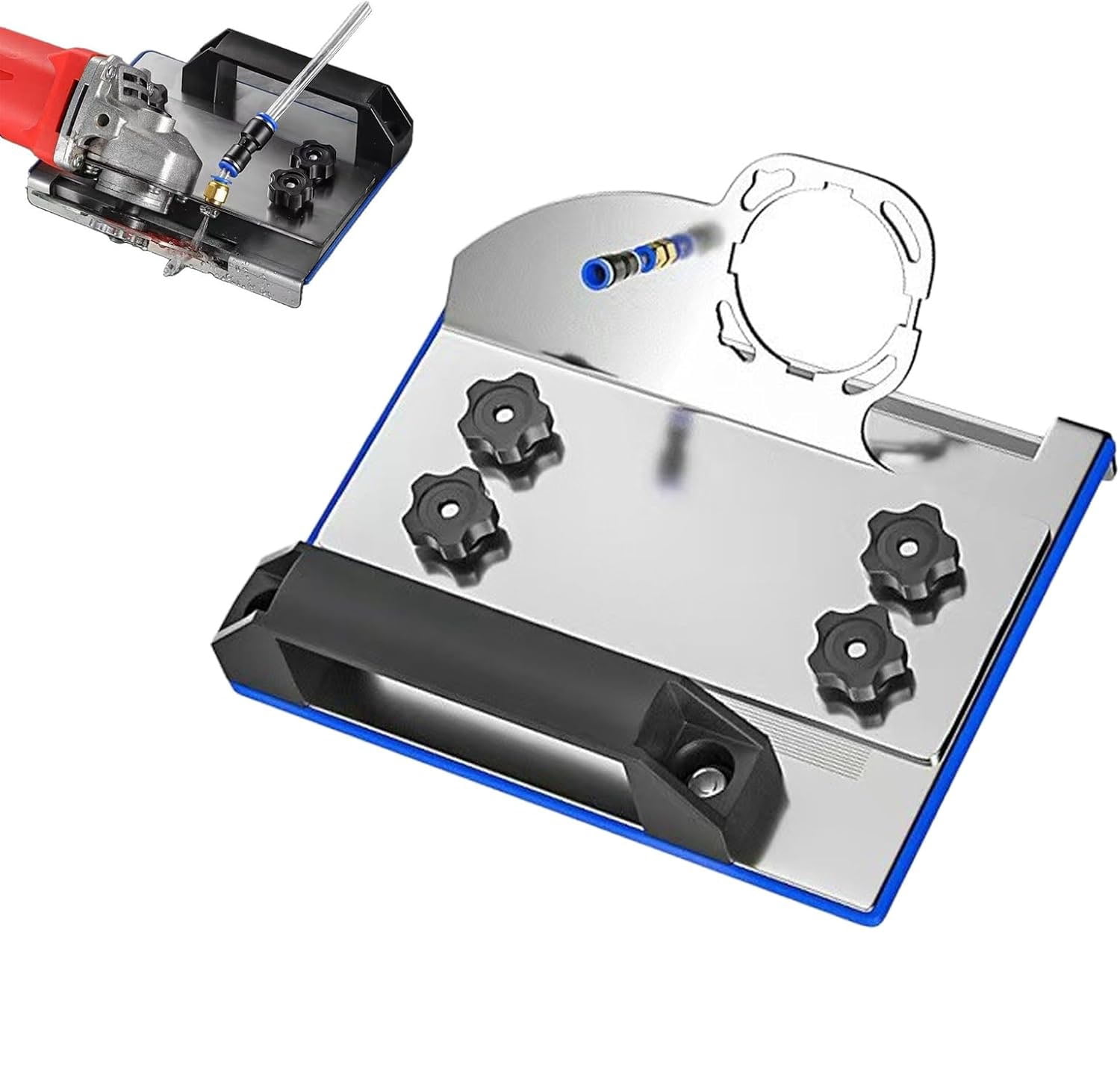 Angle Grinder Stand for Tile 45° Chamfer Cutting, Precision Tile ...