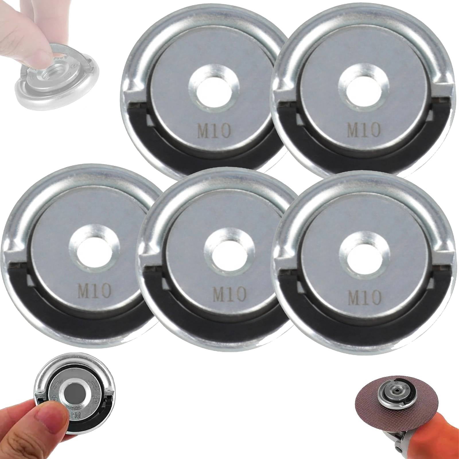Angle Grinding Tool Flange Nut - M10 Angle Grinder Locking Retaining ...
