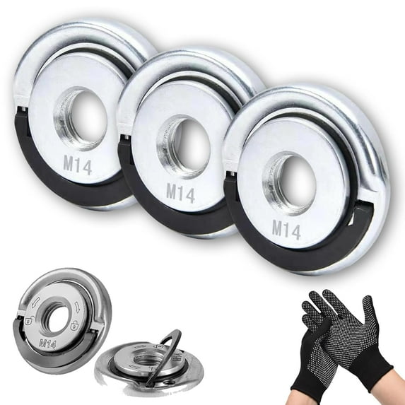 Angle Grinding Tool Flange Nut, M14 Thread Angle Grinder Flange Nut ...