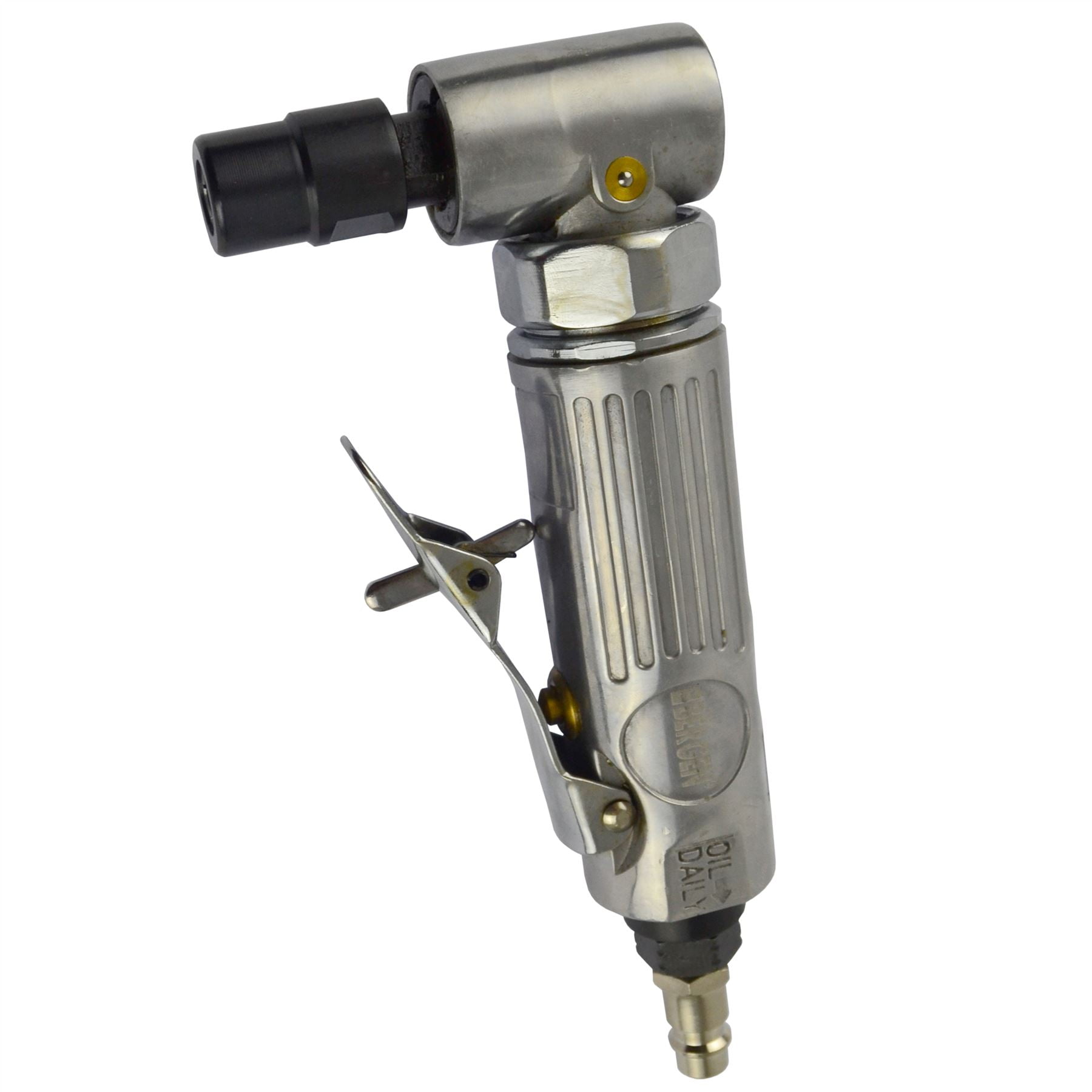 Angle Head Air Die Grinder 1/4" Inlet Burr De Rusting Buffer Porting ...