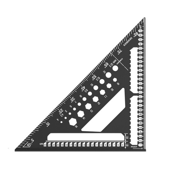 Angle Measuring Tool 12in for Craftsmen Wooden Projects and ...