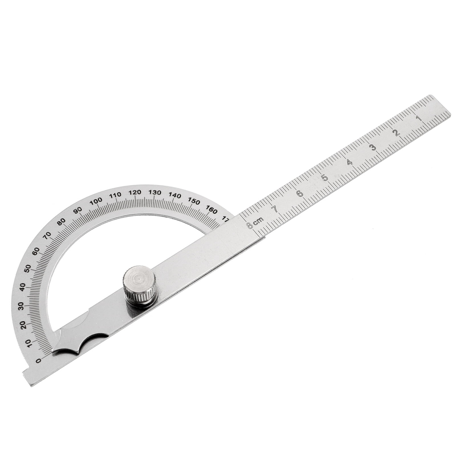 Angle Protractor Angle Finder Ruler Two Arm Stainless Steel Protractor ...