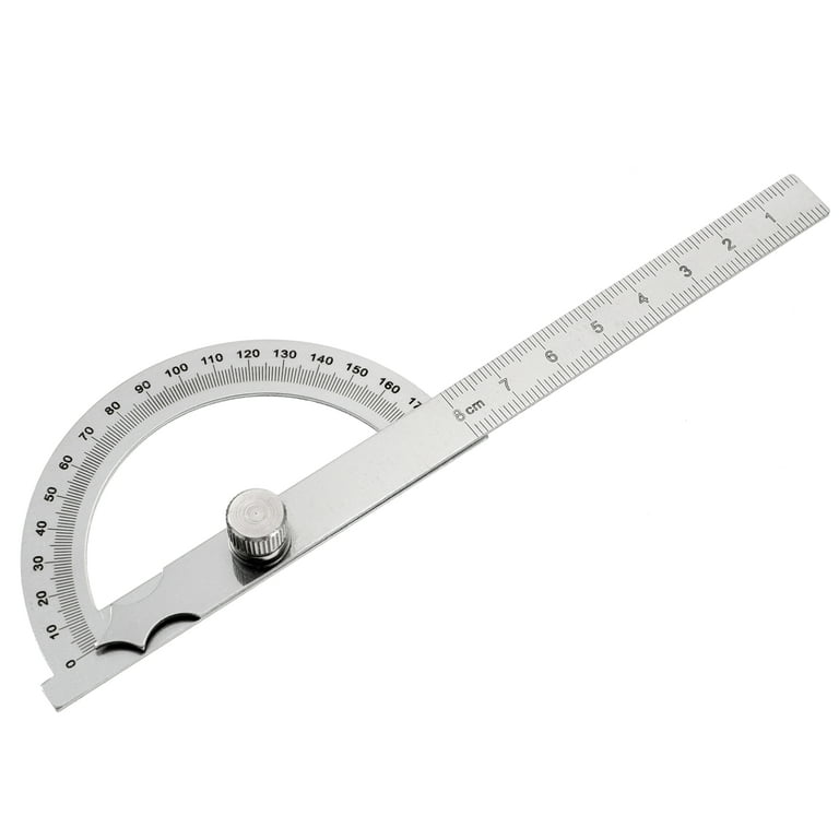 Protractor Angle Finder 80 400mm Stainless Steel 0 180 Protractor