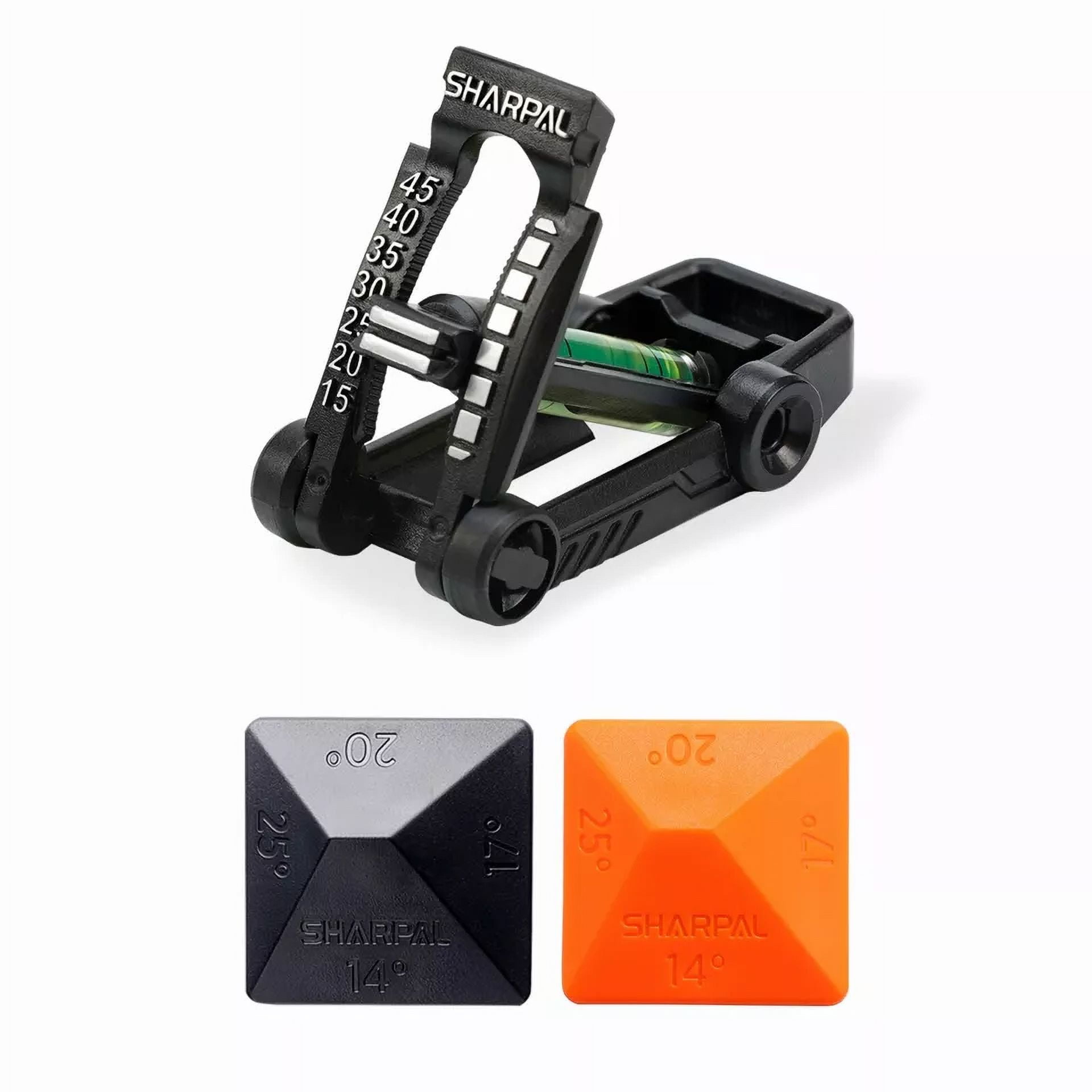 Angle Pyramid Whetstone Knife Blade Sharpener Angle Guide 194H+196N ...