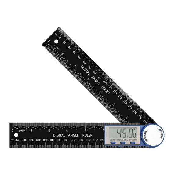 Angle Ruler Plastic Angle Ruler Angle Gauge Protractor Woodworking ...
