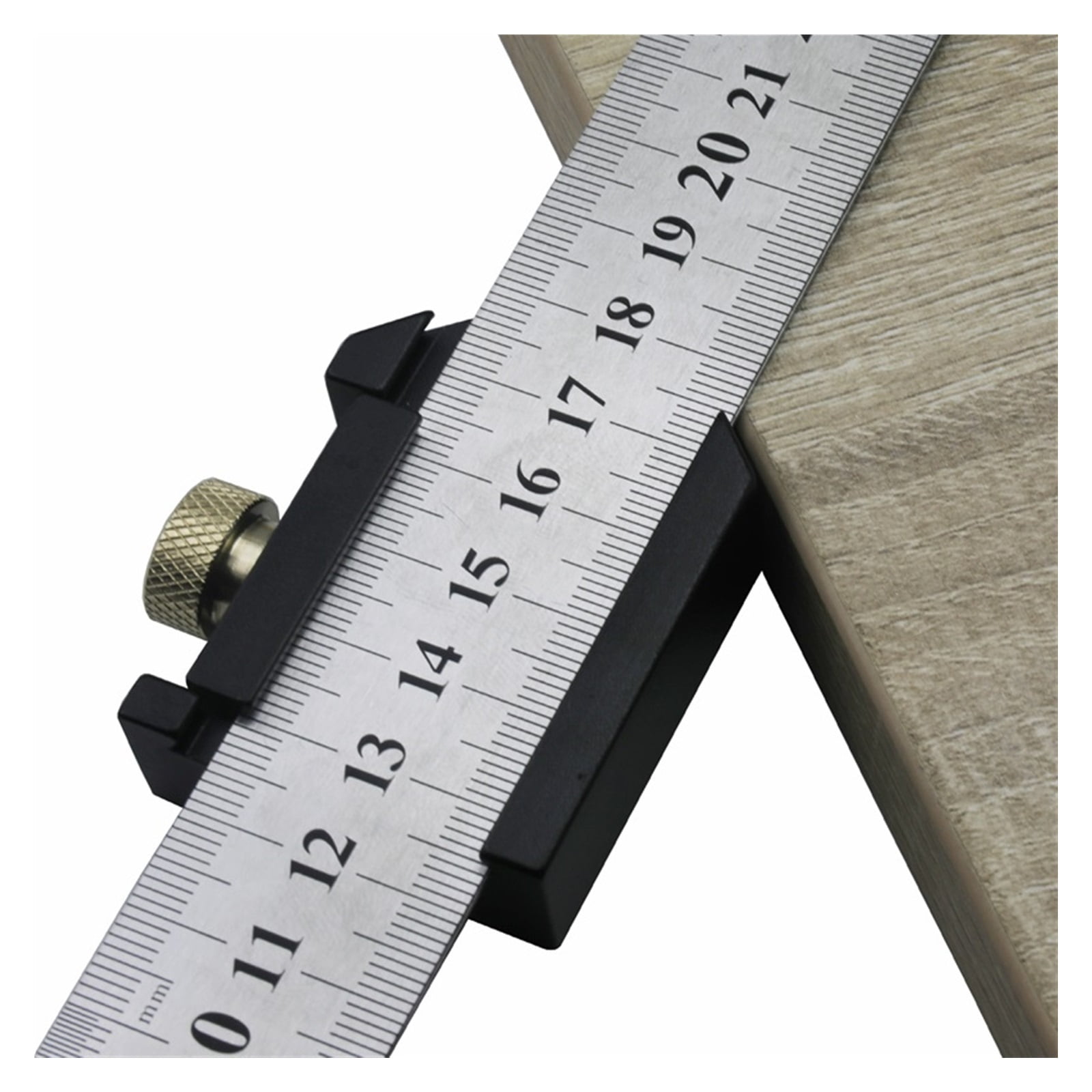 Angle Scriber Steel Ruler Positioning Block Woodworking Line Scriber ...