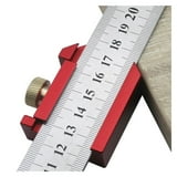 Angle Scriber Steel Ruler Positioning Block Woodworking Line Scriber ...