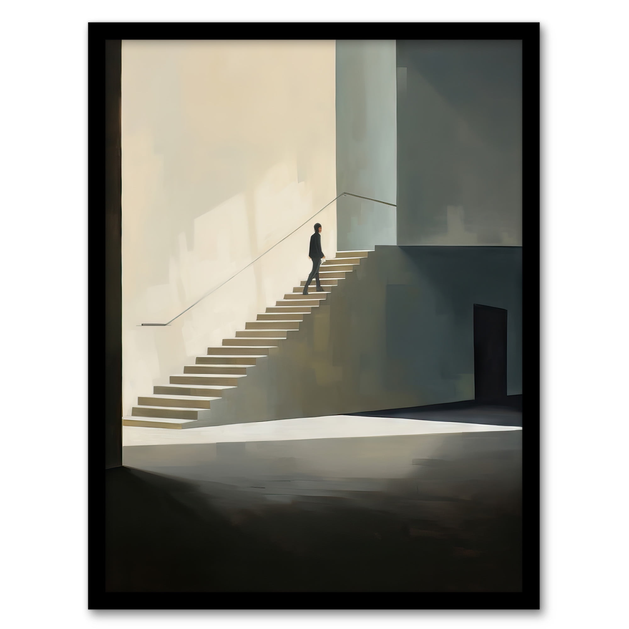 Angle Shadow By Amy Denver Minimalist Soft Pastel Muted Tone Minimalism ...