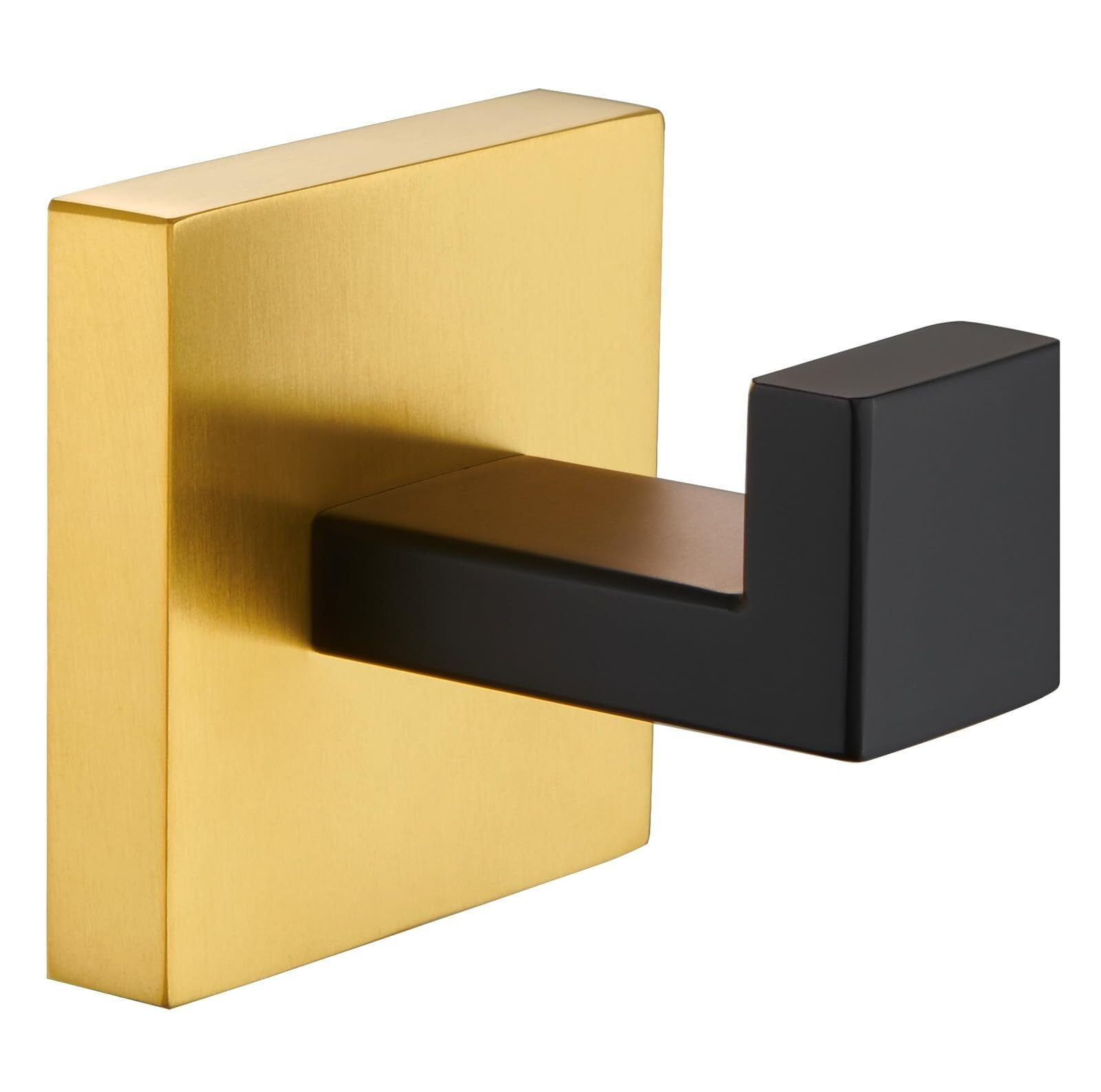 Angle Simple Towel Hook Matte Black, SUS 304 Stainless Steel Coat Robe ...