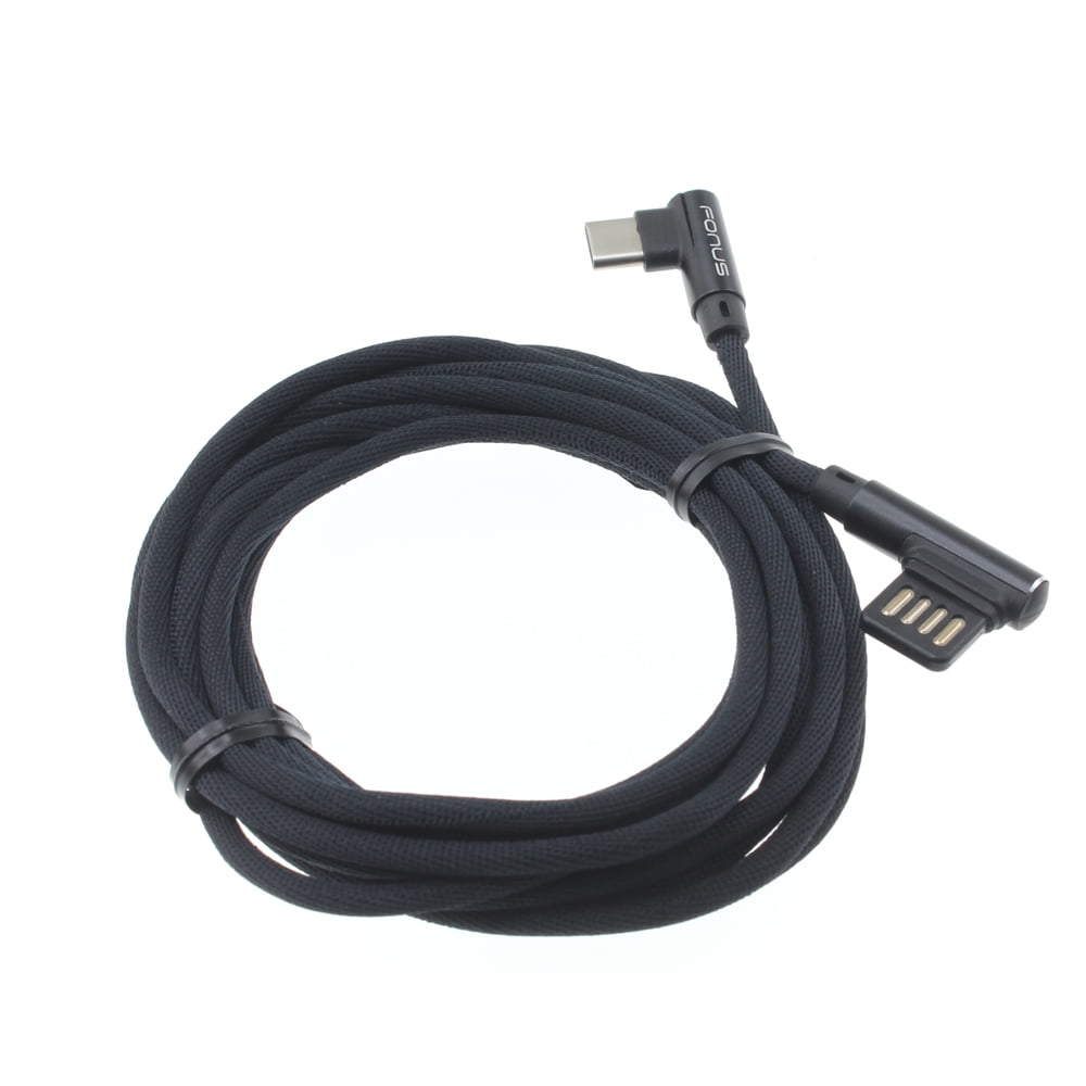 Angle USB Cable 10ft Type-C for Samsung Galaxy A15 5G/A24/A25 5G/A34 5G ...