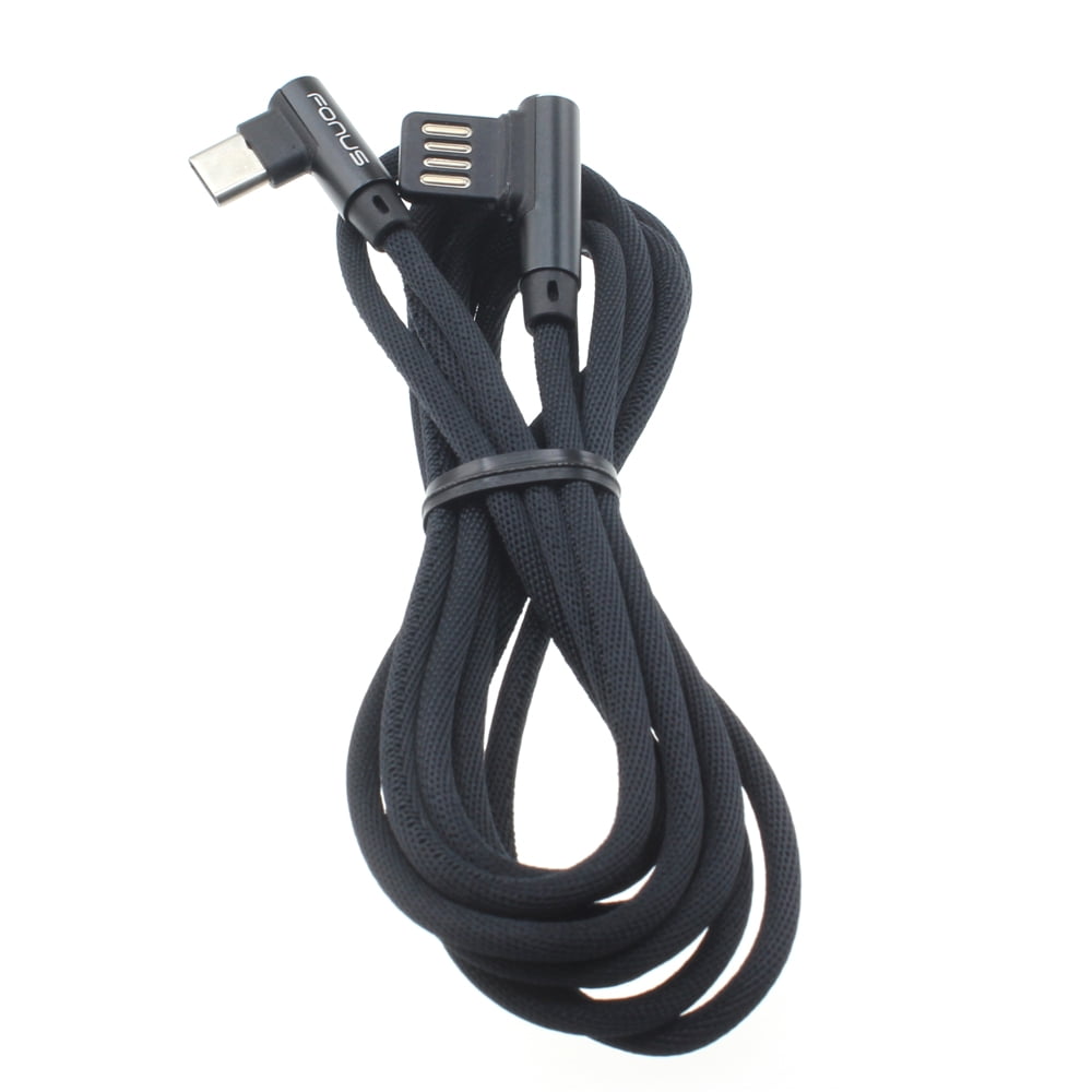 Angle USB Cable 6ft Type-C for Samsung Galaxy A06/A16 5G/A26 5G/A36 5G ...