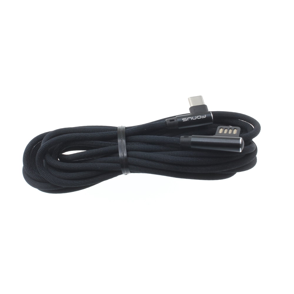 Angle USB Cable for TCL Flip 4 5G - 10ft Type-C Charger Cord USB-C ...