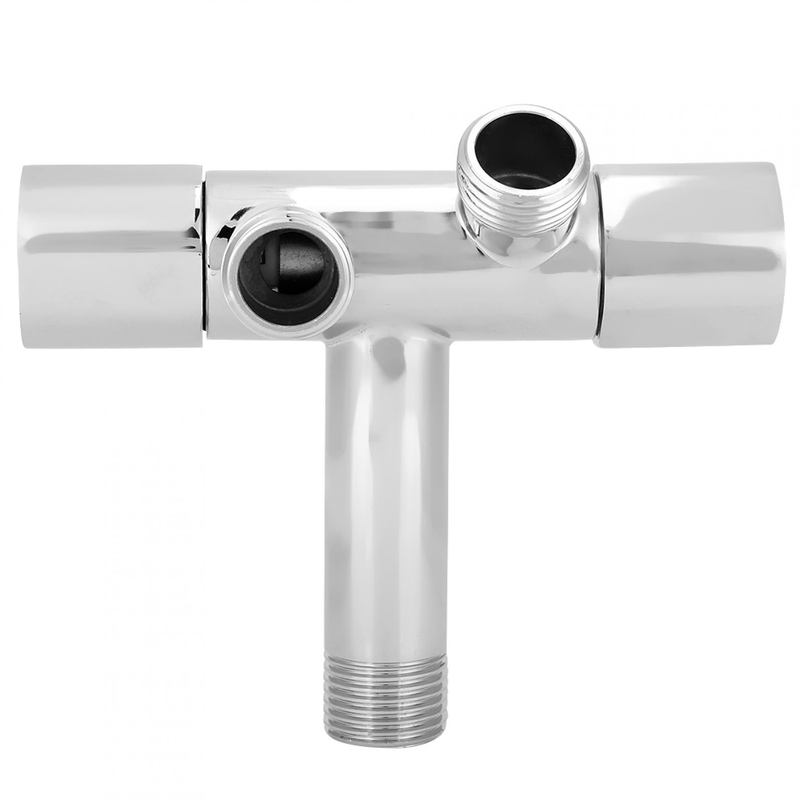 Angle Valve, G1/2In Thread Brass 1 Inlet 2 Outlet Angle Valve Threeway ...