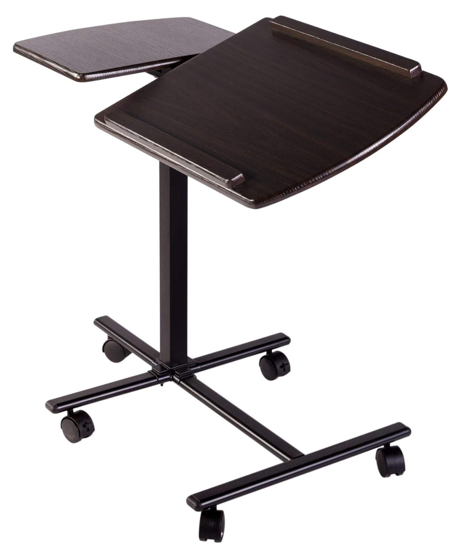 Angle and Height Adjustable Laptop Computer, Dual Surface, Espresso ...