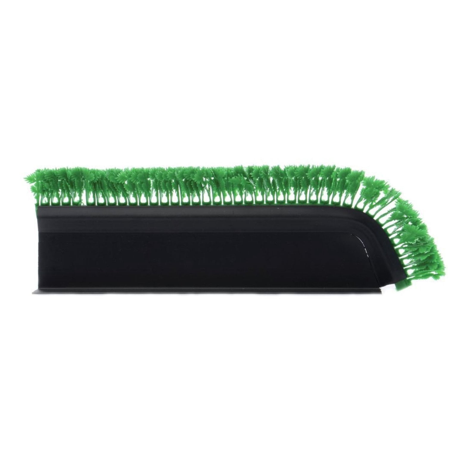 Angled Black T Shape Plastic Divider with Green Parsley - 18"L x 3 1/2 ...