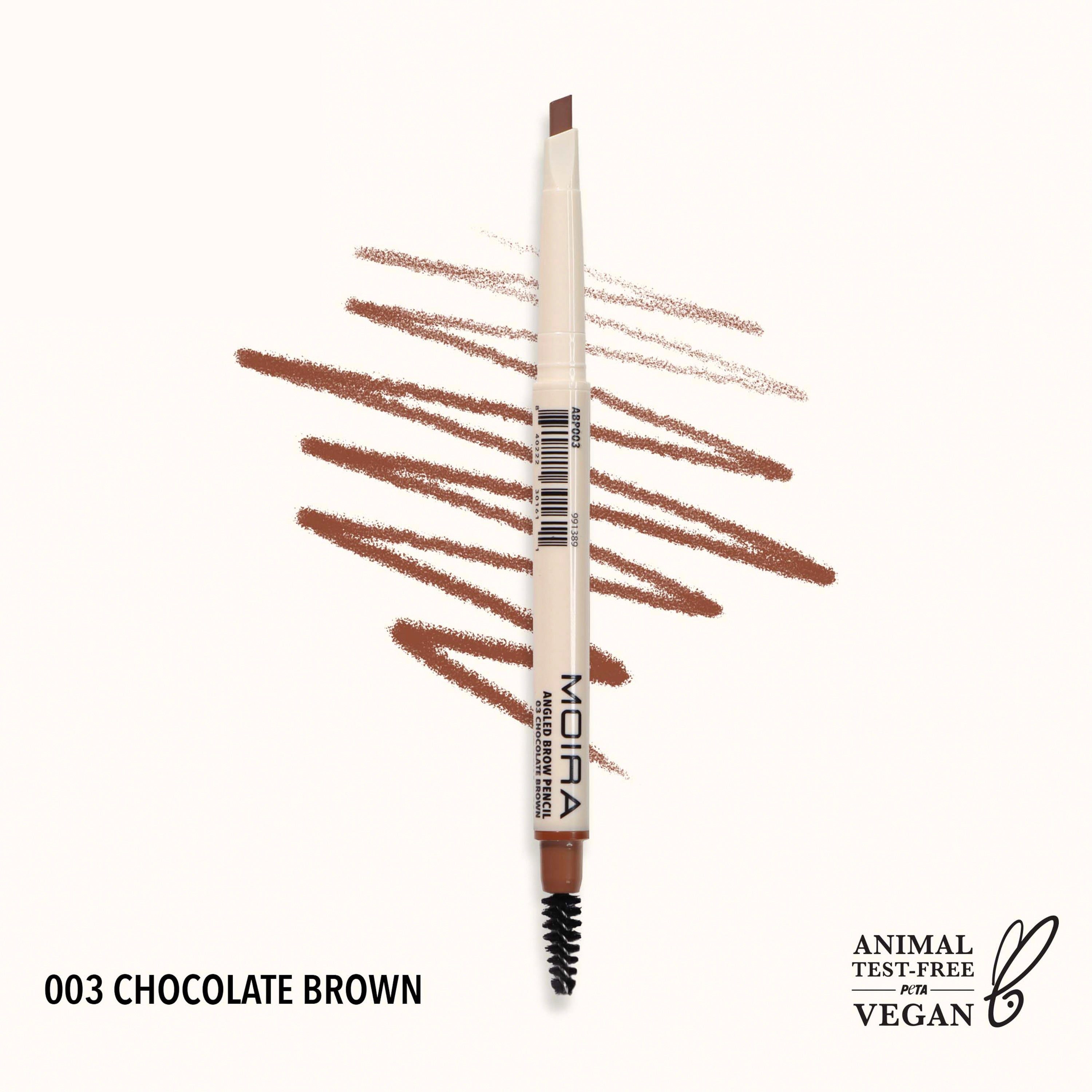 Angled Brow Pencil (003, Chocolate Brown) - Walmart.com