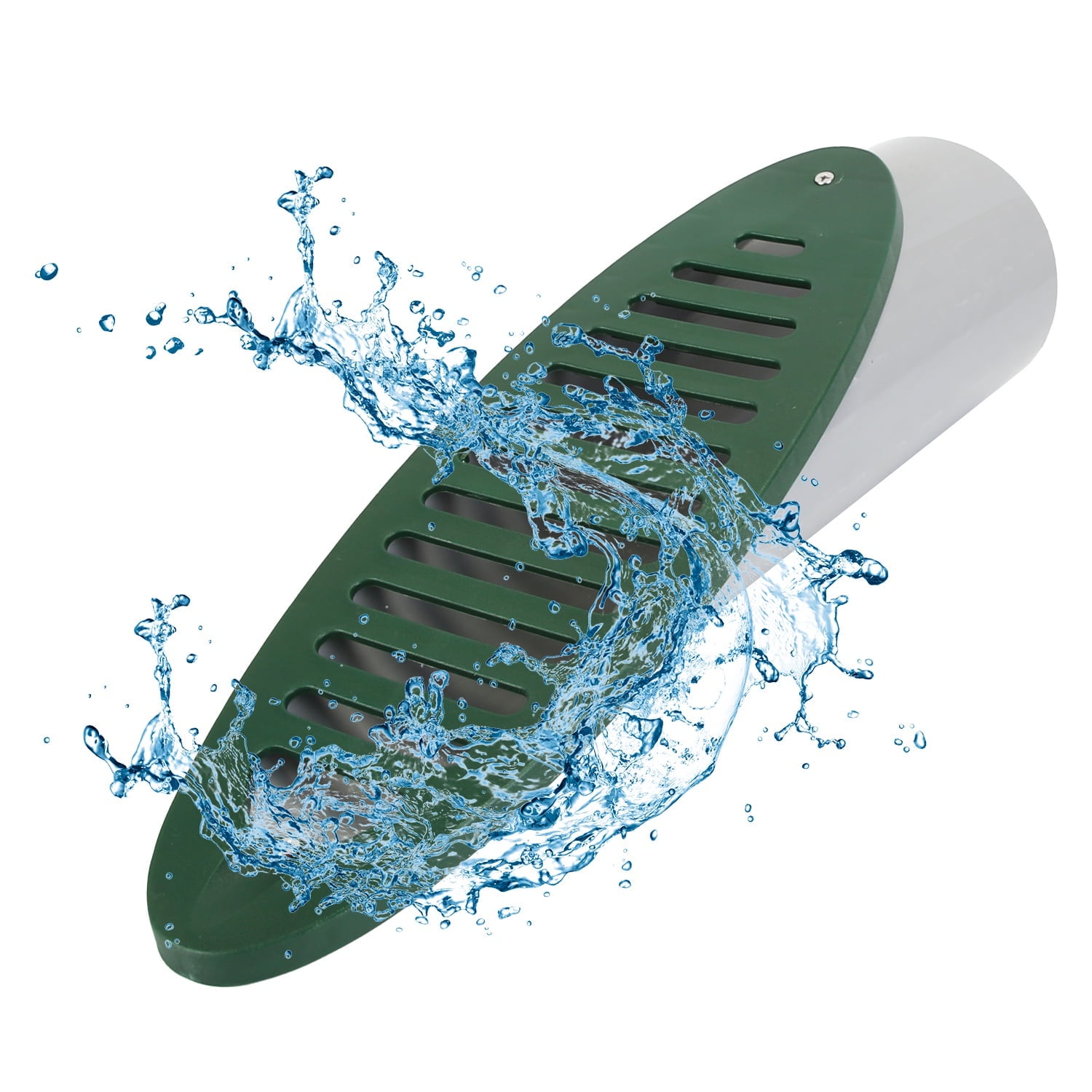 Imountek PVC Angled Drainage Yard Drain Downspout 4 inch Roof Gutter ...