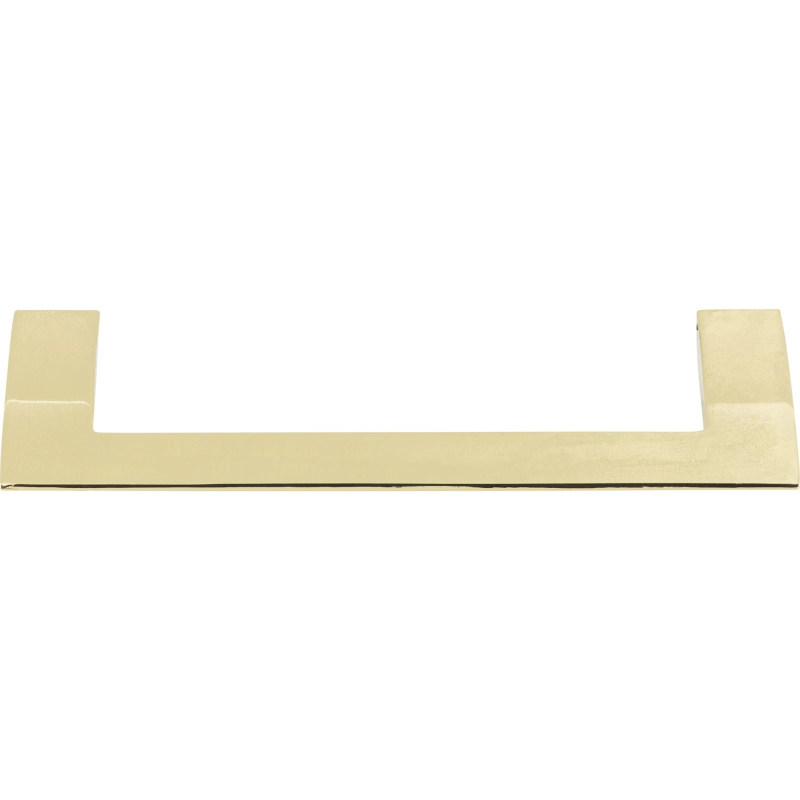 Angled Drop 5 1/16" Center To Center Bar Pull French Gold - Walmart.com