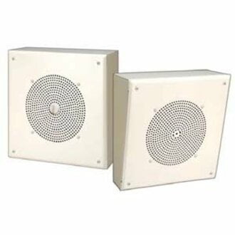 Angled Front Amplified Metal Box Speaker BY BOGEN - Walmart.com