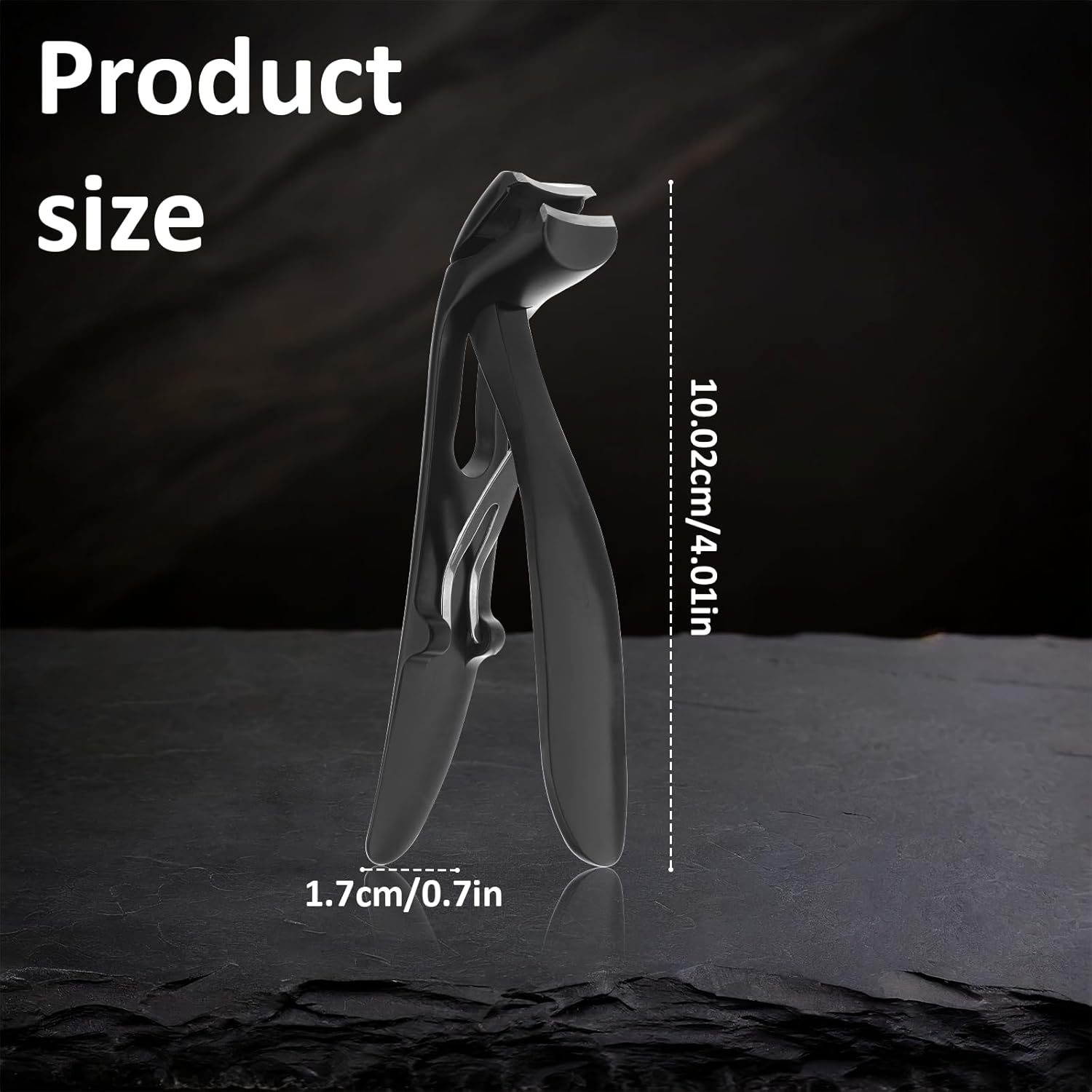 Angled Head Nail Clippers for Seniors Large Wide Toenail Clippers ...