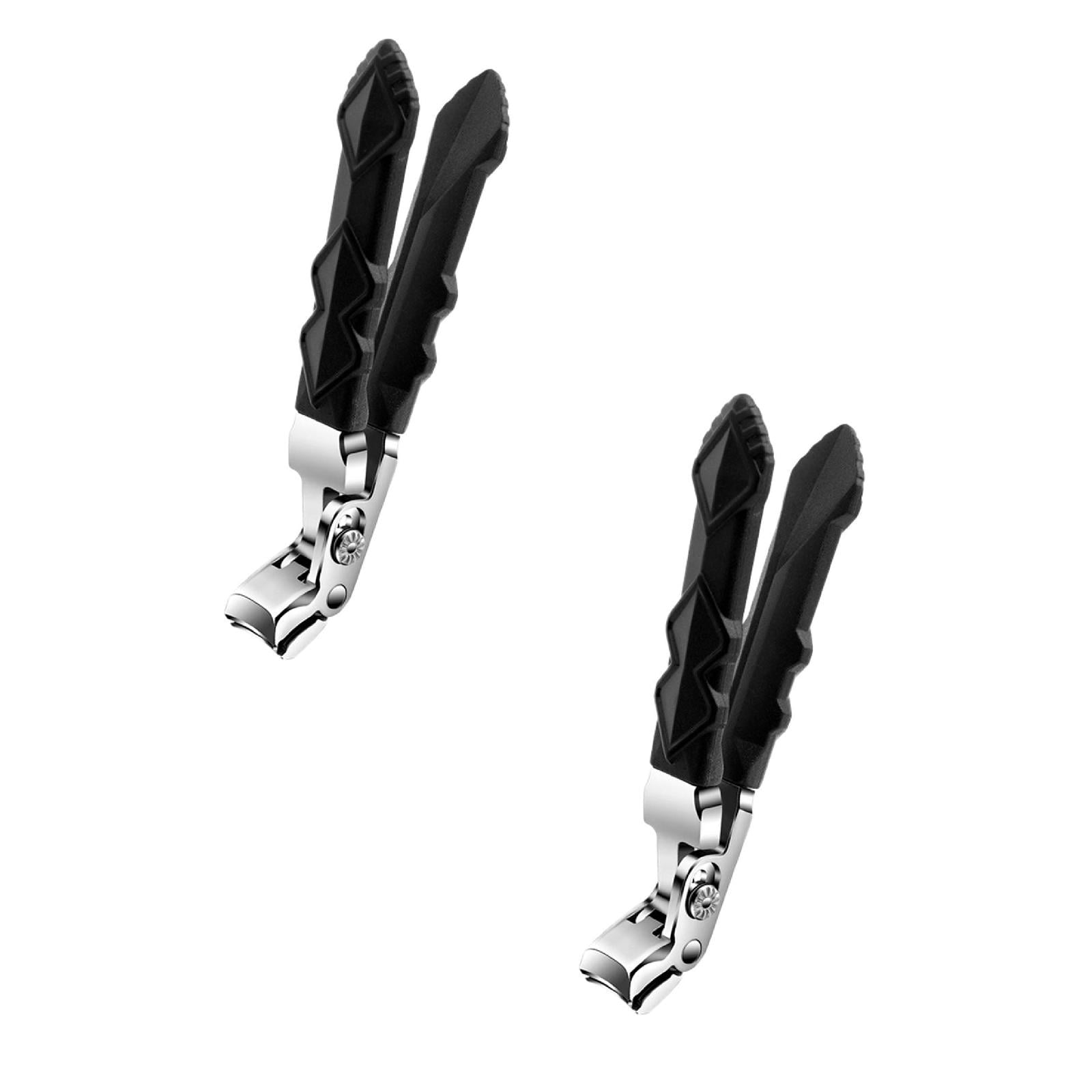 Angled Head Nail Clippers for Seniors Thick Nails,Toenail Clippers with ...
