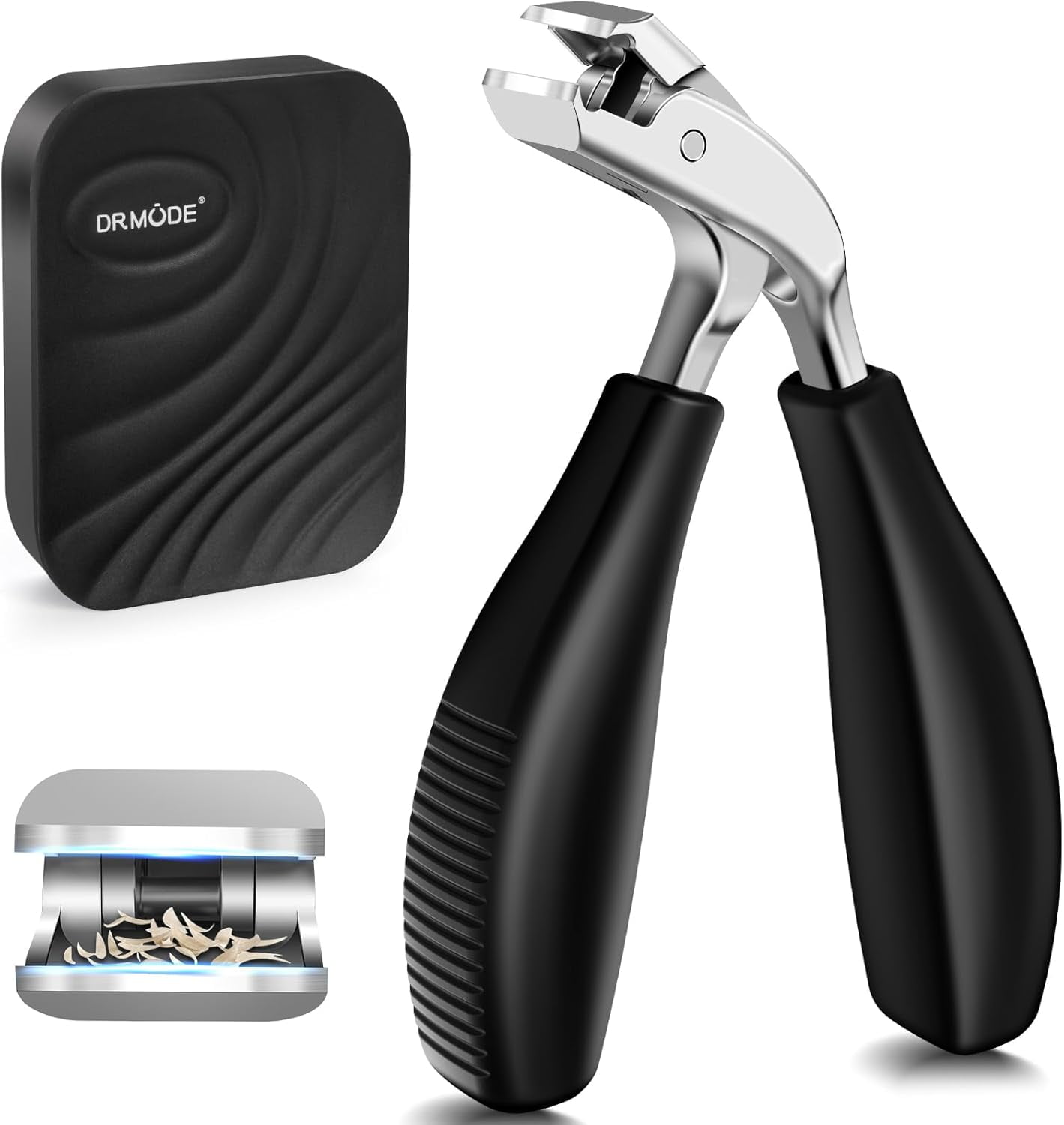 Angled Head Toe Nail Clippers for Thick Nails for Seniors, Straight ...