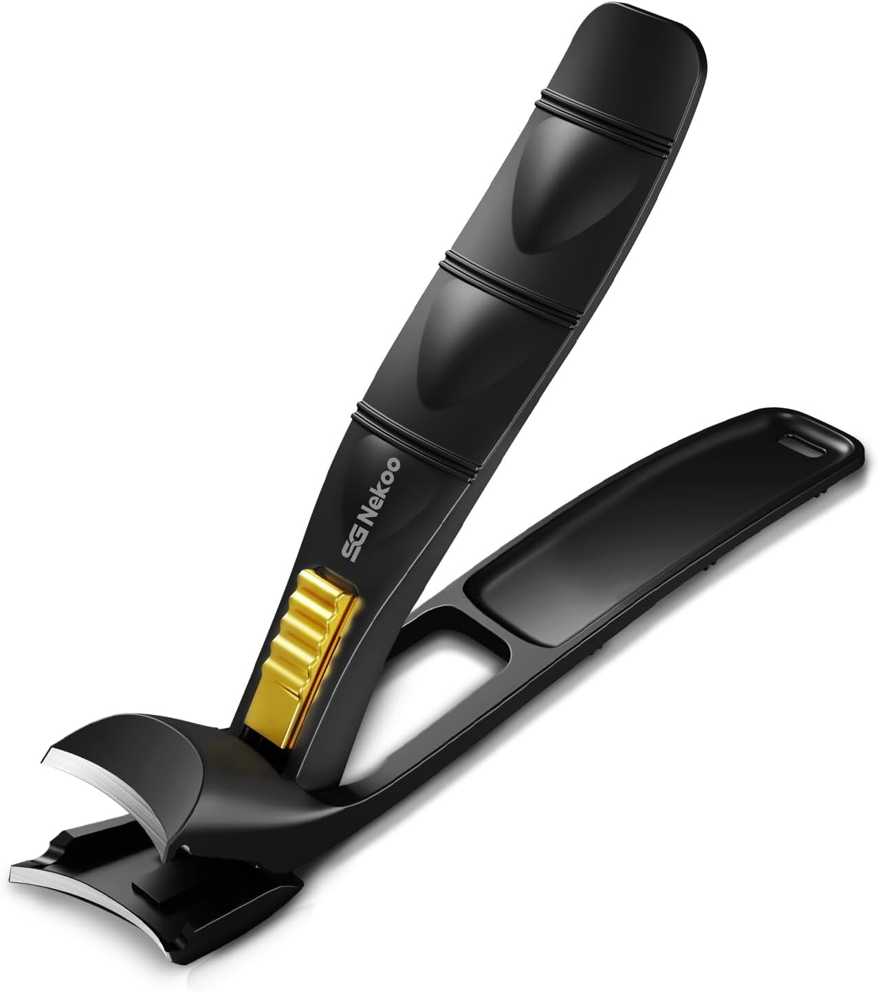 Angled Head Toenail Clippers for Seniors Thick Nails, Locking Design ...