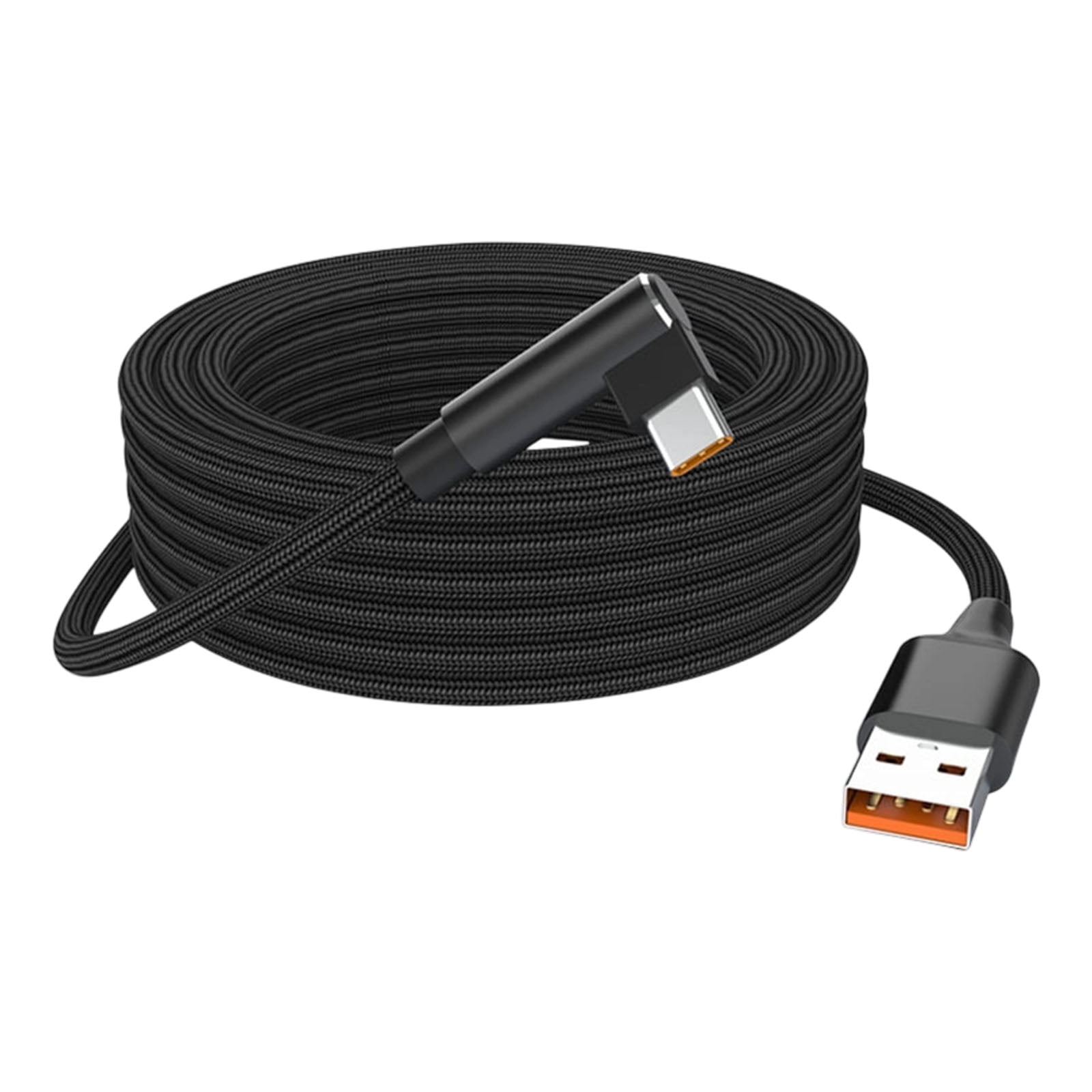 Angled Head USB to Type C Charging Cord 6mAh Quick Power Delivery Cable ...