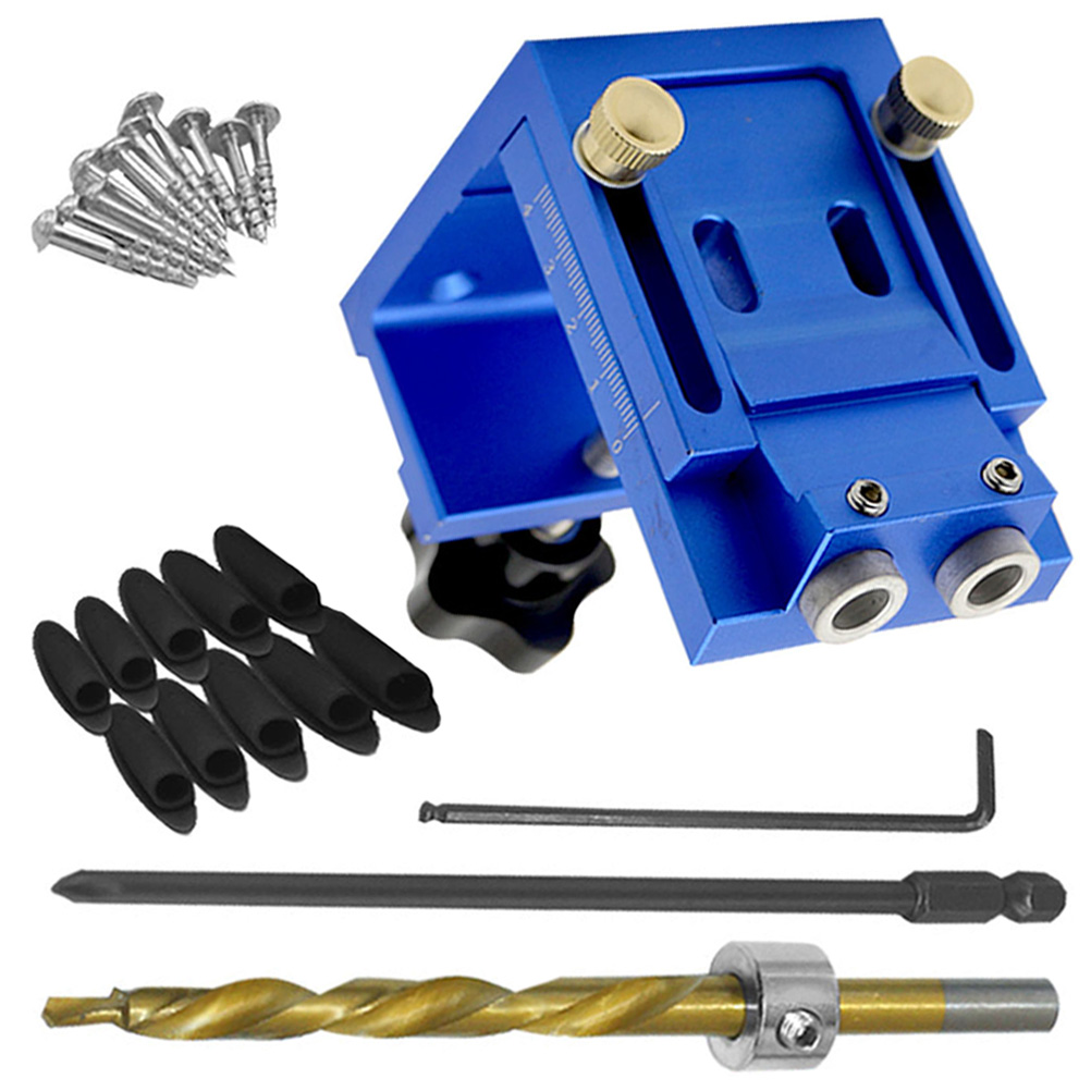 Angled Hole Locator Wood Drill Bits Inclined Aluminum Alloy - Walmart.com