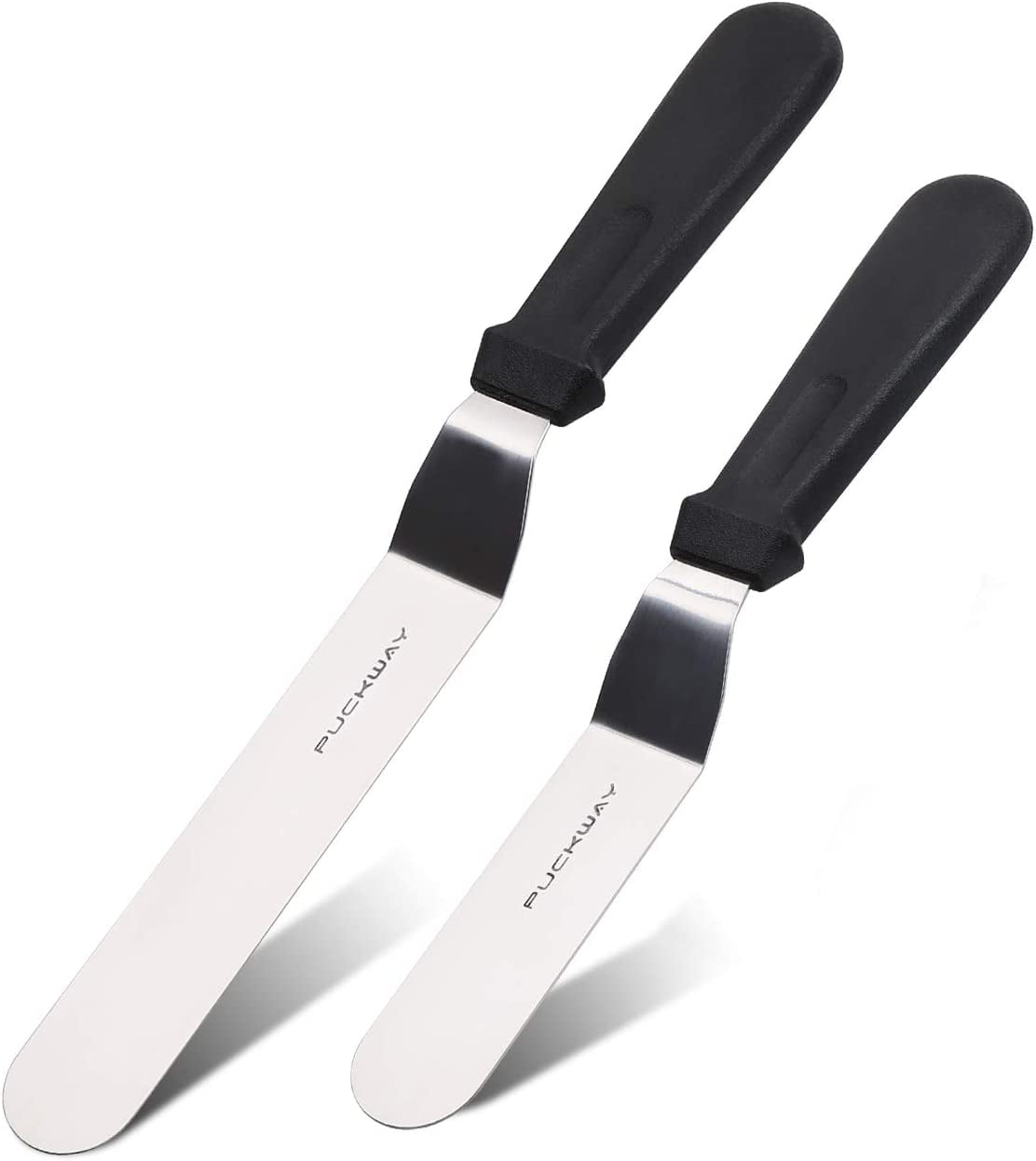 Angled Icing Spatula, Stainless Steel Offset Spatula, Cake Spatula Set ...