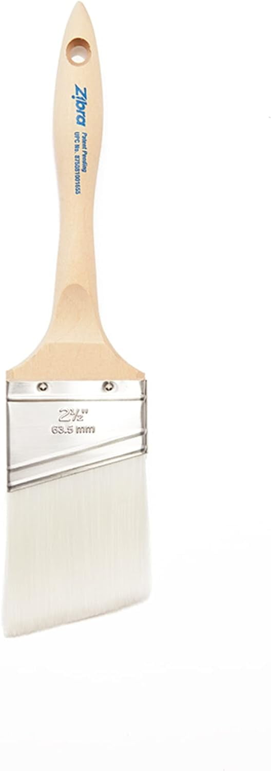 Angled Paint Brush for Painting Trim, Walls, and Doors, 2.5-inch, White ...