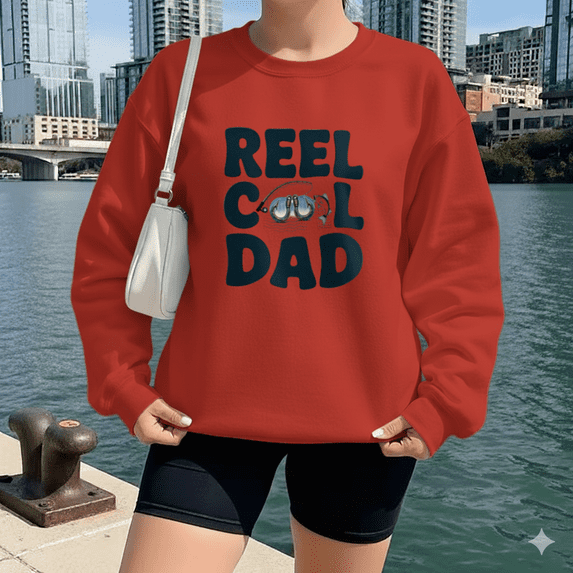 Angler Dad Fisherman Gift Reel Great Father Fishing Humor Quote Art ...