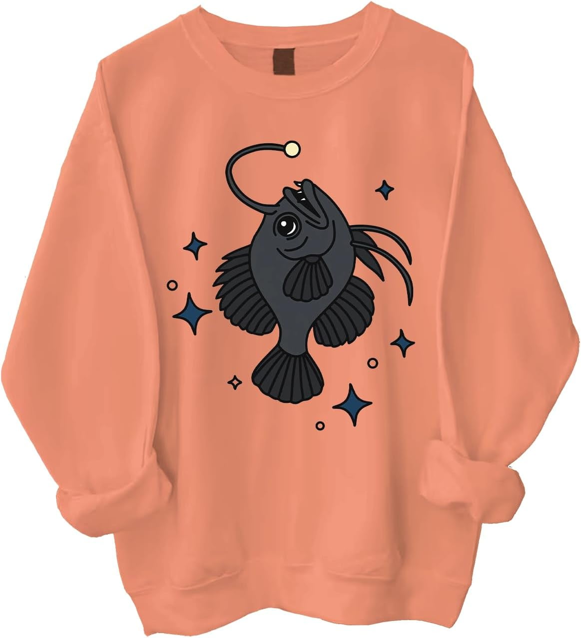 Angler Fish Sweatshirt Anglerfish Sweatshirt Angler Fish Shirt ...