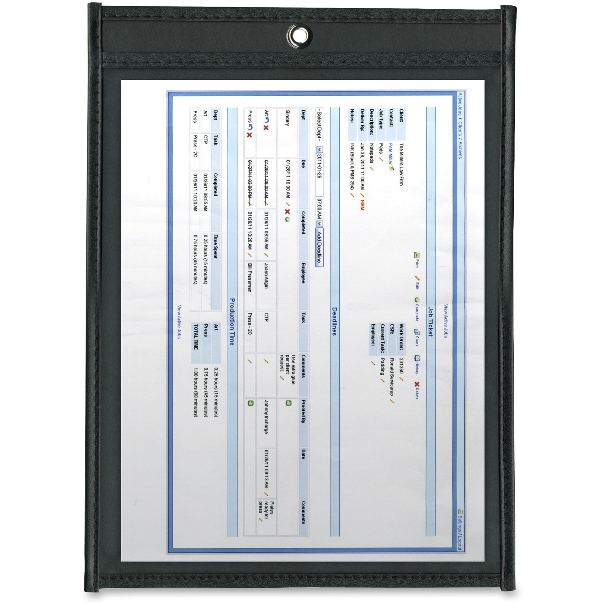 Angler\'s Top-Load Job Ticket Holders - Walmart.com