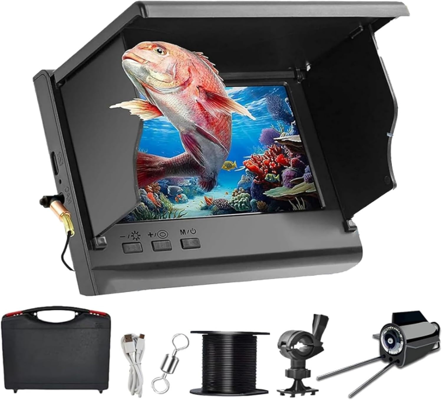 Anglereye Underwater Fishing Camera with Infrared Night Vision Light ...