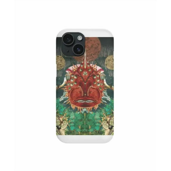 Anglerfish Deep Sea Monster Ocean Life Phone Case for iPhone 16 15 14 ...