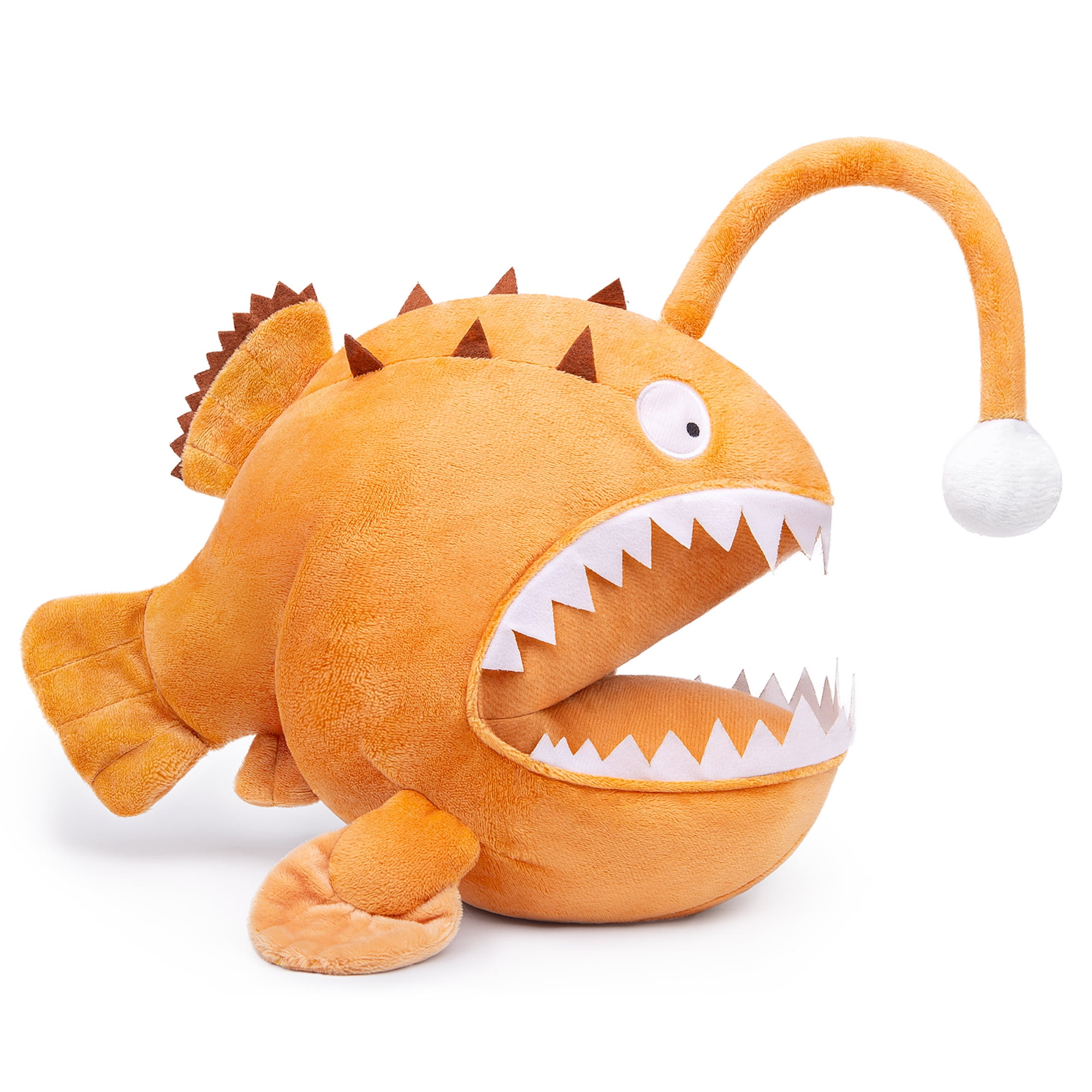 Anglerfish Luminous Plush,Soft Anglerfish Plush Toy, Lifelike Animal ...