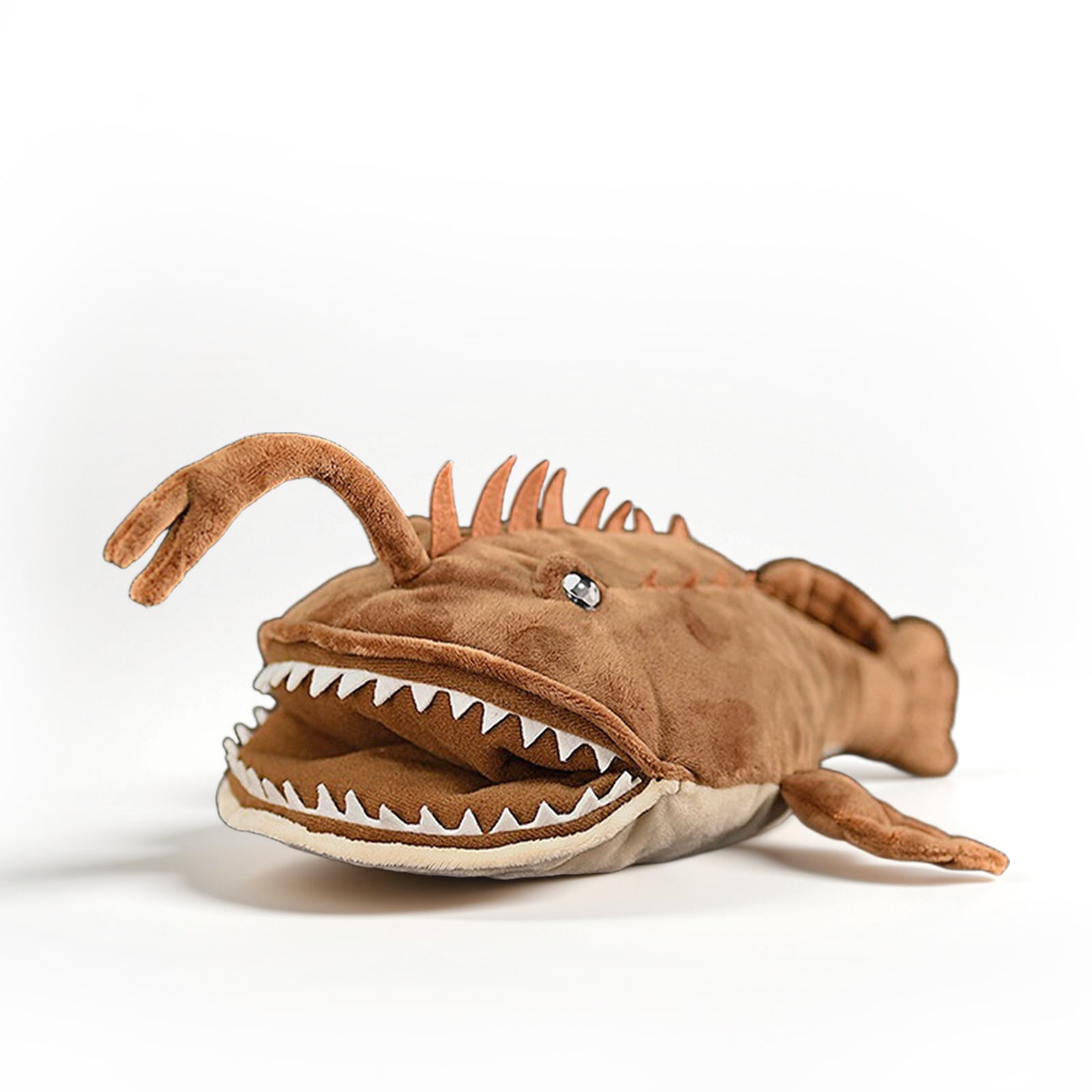 Anglerfish plush toy, Lophius americanus 11in/30cm - Walmart.com
