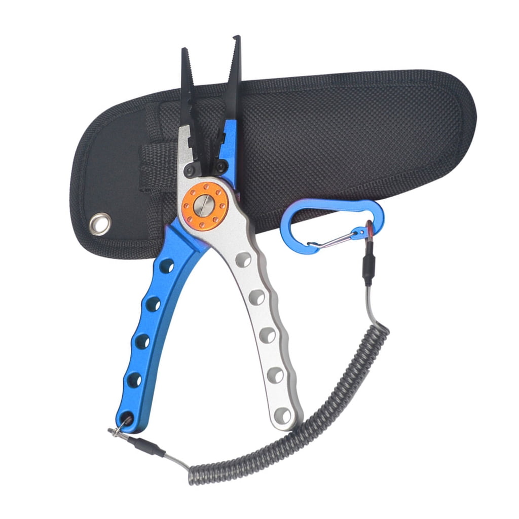 Anglers Aluminum Fishing Pliers without Lock Mechanism, for Campers ...