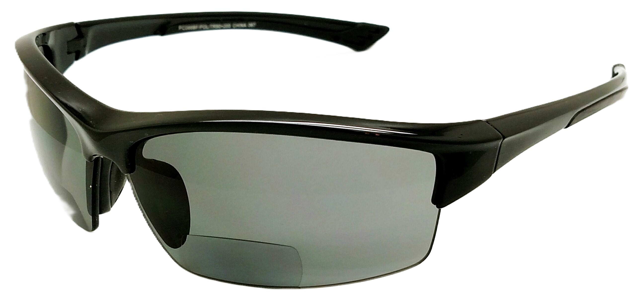 Anglers' Edge Black Unisex Shasta II Polarized PC Smoke Bifocal Sun ...
