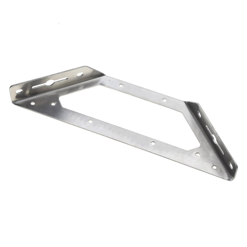 Angles Code Stainless Steel Corner Brace Trapeziform Angles Brackets MultiPurpose Shelf Bracket ...