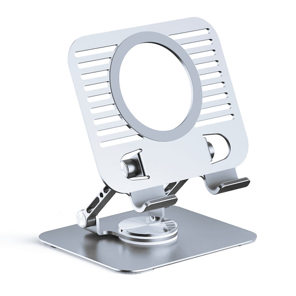 Angles Height Adjustable Tablets Stand Foldable Metal Holder 360 Rotate ...