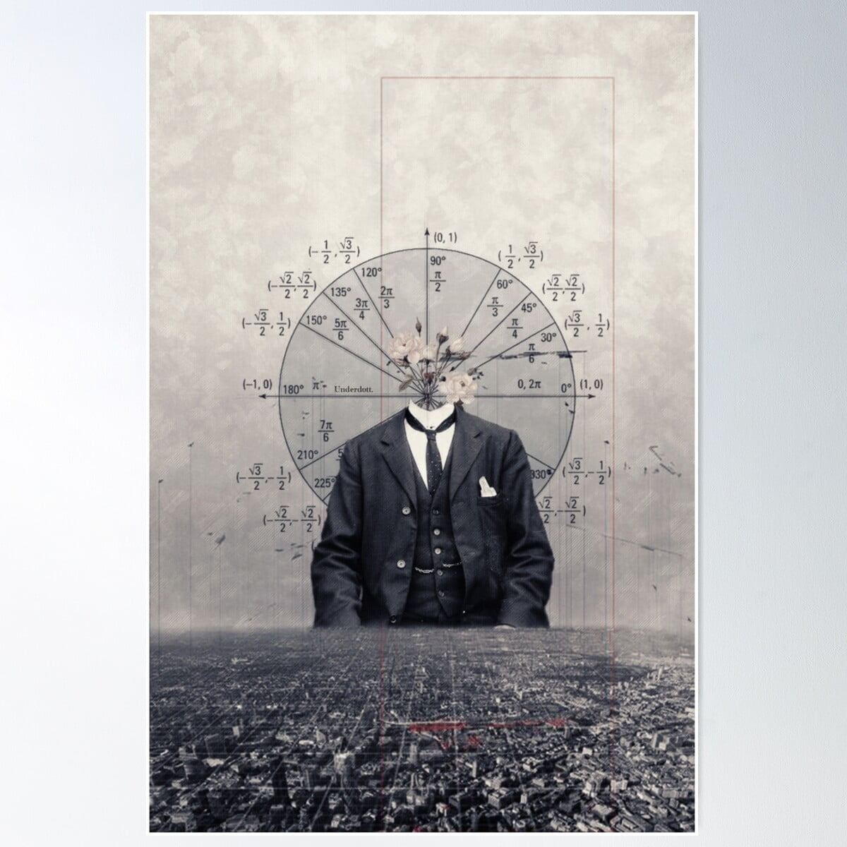 Angles Of View Poster Wall Art, Modern Wall Decor For Living Room ...