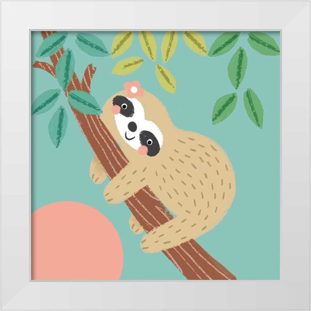 Anglicas, Louise 26x26 White Modern Wood Framed Museum Art Print Titled ...