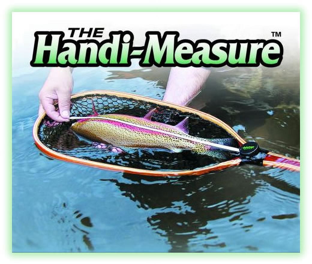 Angling Designs Handi-Measure Tape Measure Attaches to Fly Fishing Nets ...
