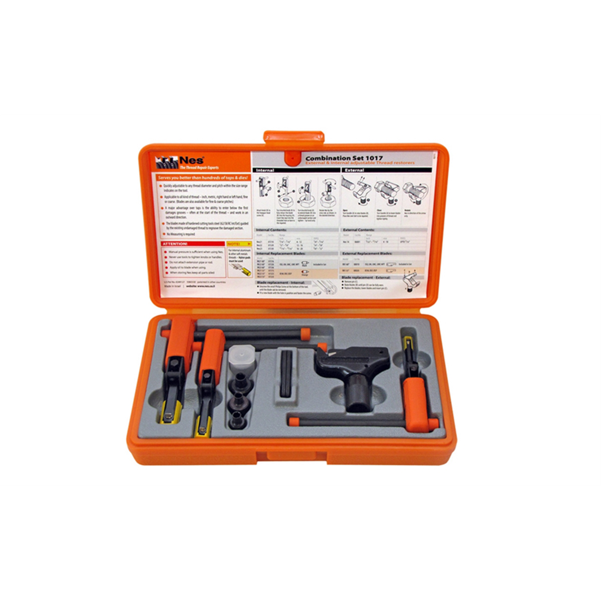 Anglo American 4-Piece External/Internal Thread Repair Set - Walmart.com